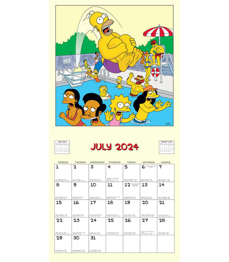Shop Wholesale The Simpsons 2026 Calendar [OCT PRE-ORDER ONLY] – Oracle ...