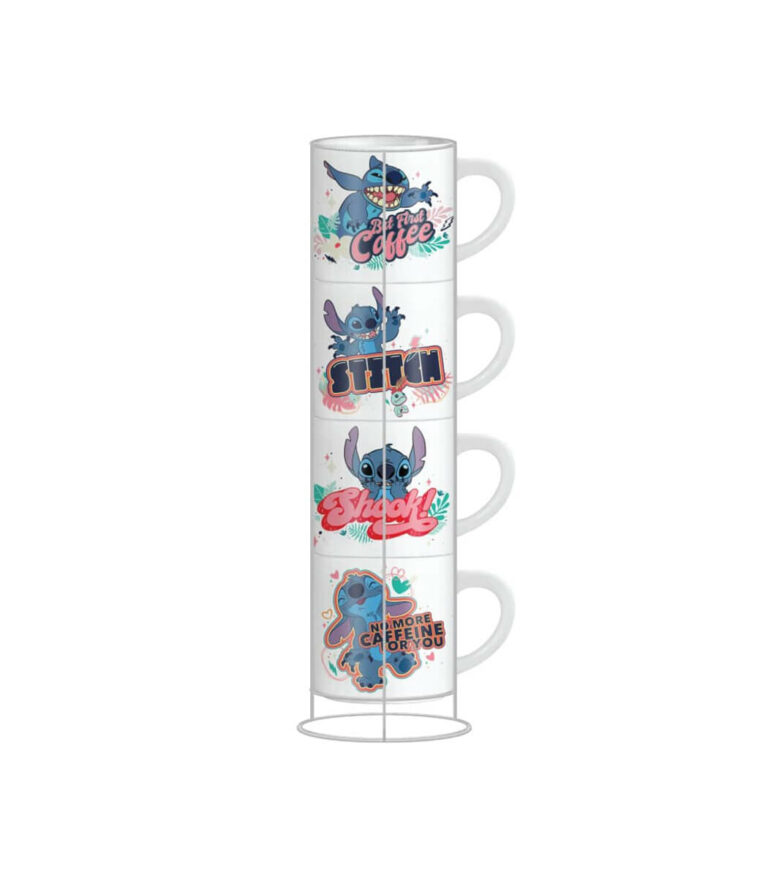 Shop Wholesale Lilo & Stitch 4pc Espresso Set – Oracle Trading Inc.