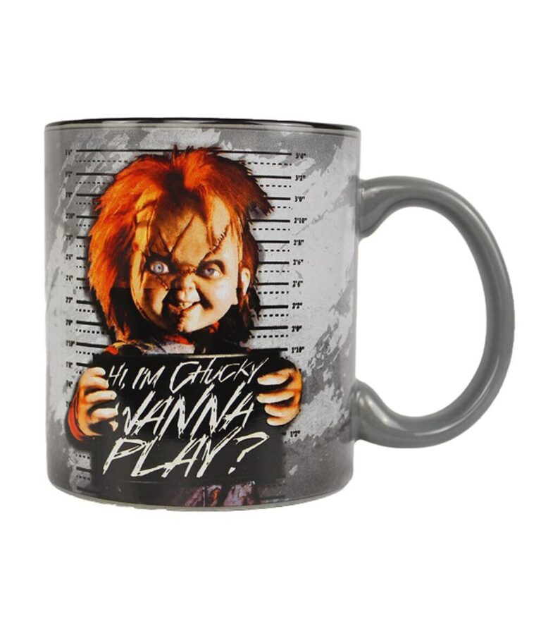 Shop Wholesale Chucky Jumbo Mug - Wanna Play? – Oracle Trading Inc.