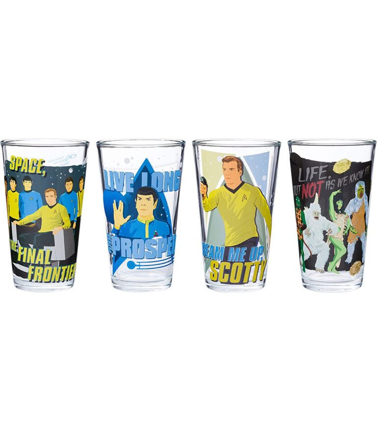 Shop Wholesale Star Trek 4pc Pint Glass Set – Oracle Trading Inc.